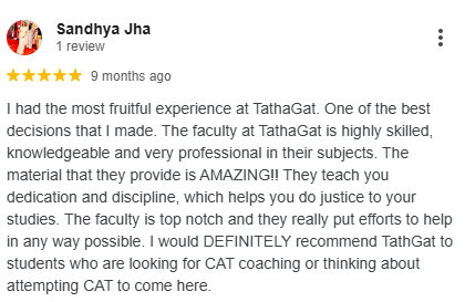 TathaGat - CAT Exam Preparation